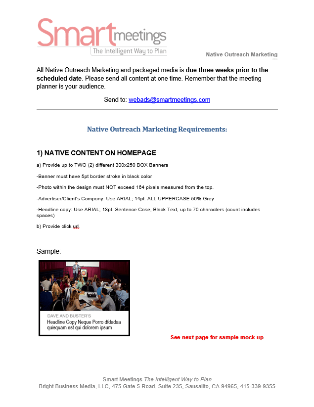 Advertising with Smart Meetings - Smart Meetings