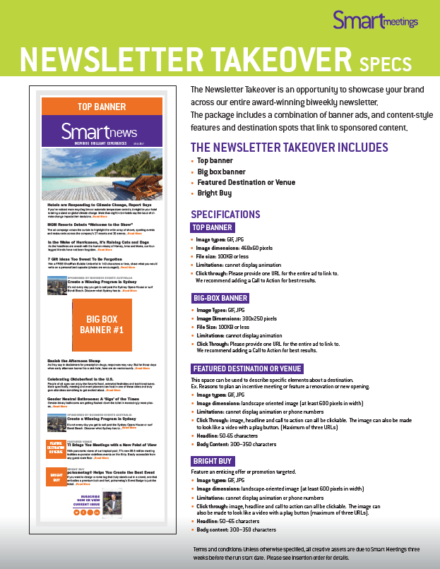 Advertising with Smart Meetings - Smart Meetings